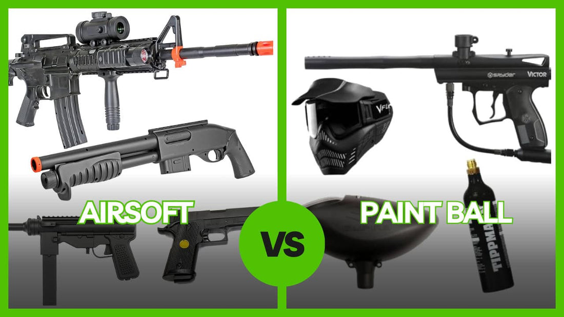Airsoft vs. Paintball: Choose the Best Outdoor Game for You